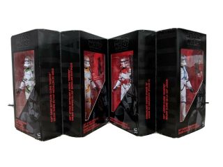 Star Wars The Black Series Clone Troopers Of Order 66 6 - Inch Action ...