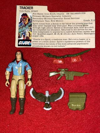 1984 GI JOE SPIRIT V1 100 COMPLETE WITH FILE CARD | #57178671
