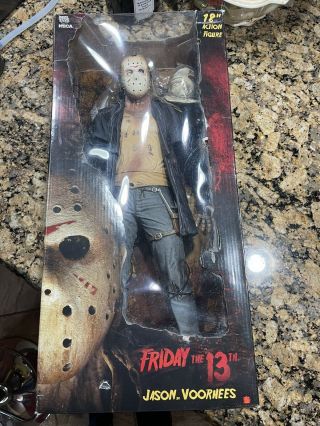 18 Inch Neca Remake Friday The 13th Jason Voorhees Horror Action Figure ...