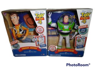 Disney/Pixar Woody & Buzz Lightyear Action Figures From Toy Story ...
