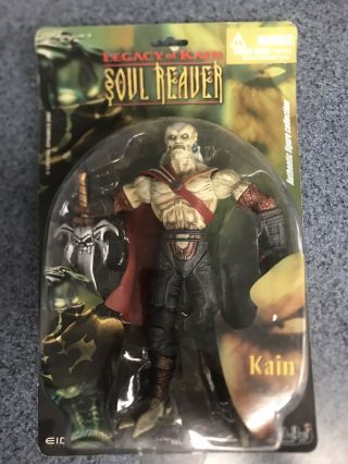 RARE Lieutenant Raziel Blue Box Toys Eidos Legacy Of Kain Soul Reaver ...