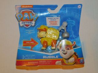 Paw Patrol Talking Rubble Says Phrases | #68063033