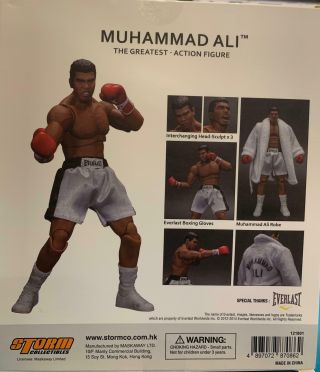Authentic Storm Collectibles Muhammad Ali The Greatest Action Figure ...