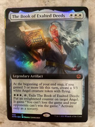 THE BOOK OF EXALTED DEEDS (EXTENDED ART) Adventures In The Forgotten ...