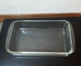 Vintage Clear Glass Pyrex 231 With Tab Handles Baking Pan F - MM ...