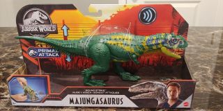 Jurassic World Edmontosaurus Primal Attack Sound Strike Dinosaur Mattel ...
