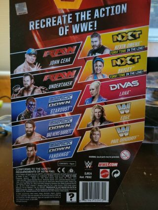 Mattel WWE NXT Kevin Owens First Time In The Line Wrestling Action ...