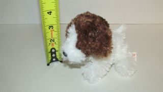 Gund Plush Teacup Puppies Moptop Small Mini Brown White Puppy Dog Shih ...