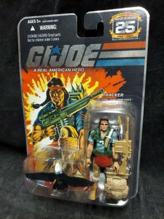 25th Anniversary Comic Series 2008 GI Joe Tracker Spirit Iron - Knife W ...