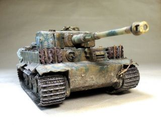 PRO - BUILT 1/35 WW2 German Tiger I Heavy Tank - Finished Model | #69189288
