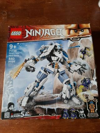 LEGO Ninjago - 71738 Zanes Titan - Mech Mit Jay & Ghost - & OVP | #69402905