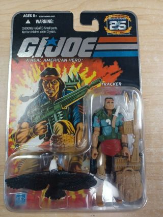 25th Anniversary Comic Series 2008 GI Joe Tracker Spirit Iron - Knife W ...